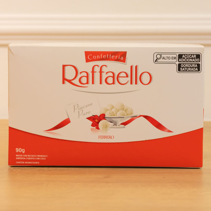 Ferrero Raffaello - Caixa com 09 Bombons 90g
